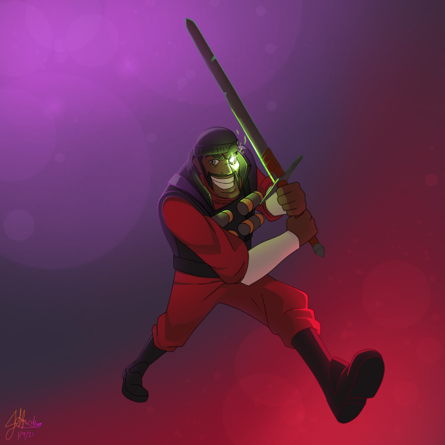 Demoman TF2 - ibisPaint