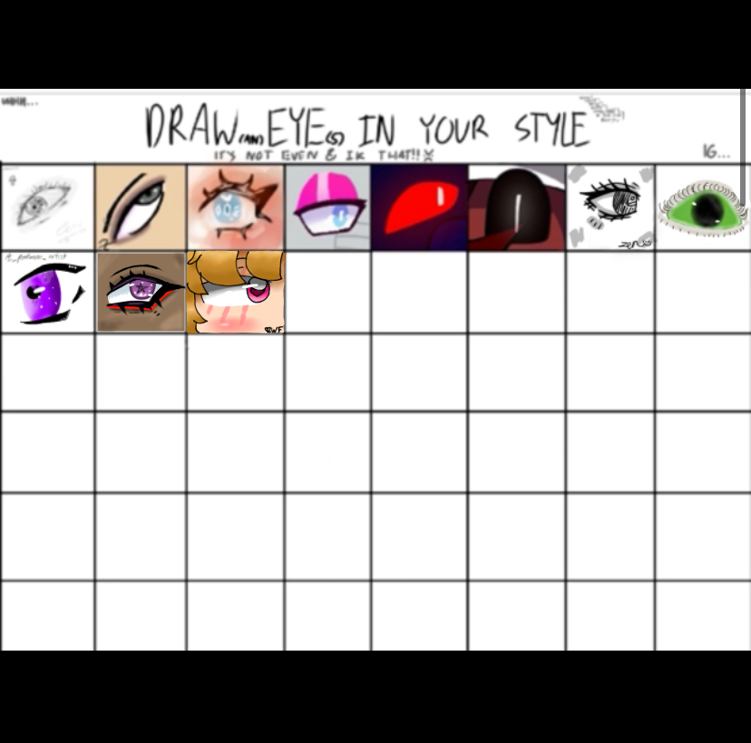 Eye collab and another new oc… - ibisPaint