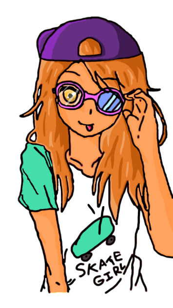 skate girl - ibisPaint