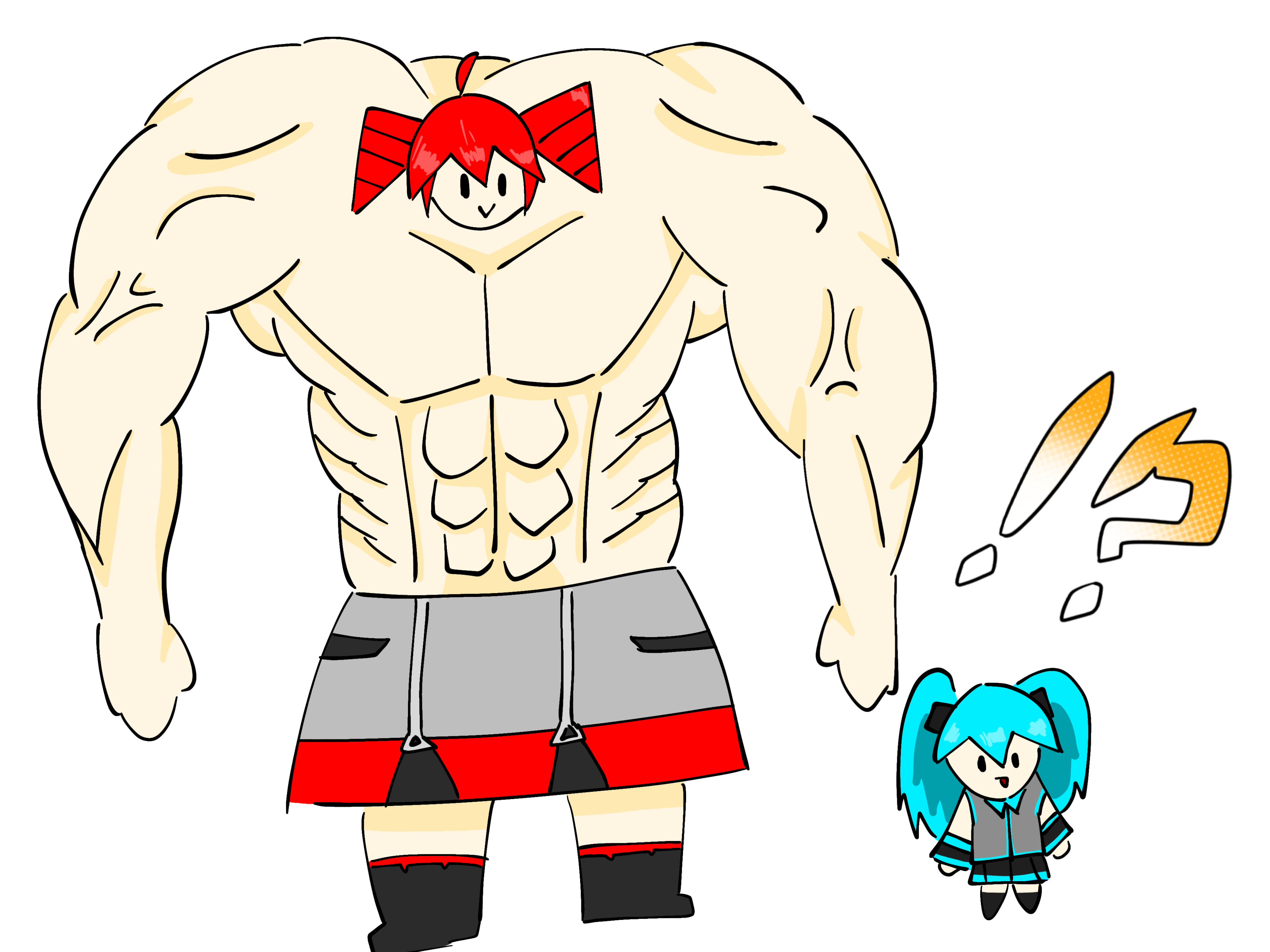 muscle drill - ibisPaint