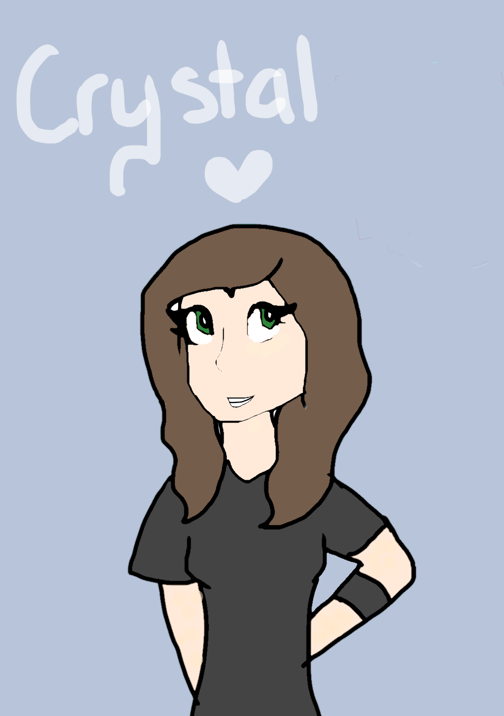 Crystal Gamez SpeedPaint! [ibispaintx] - ibisPaint