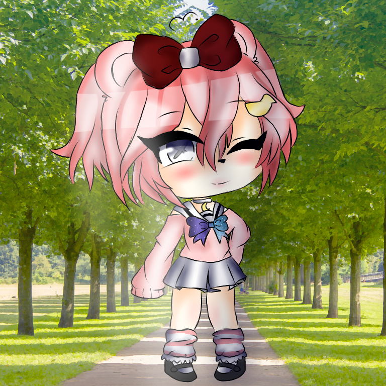 Um dia no parque - ibisPaint