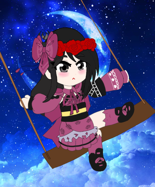 On the swing - ibisPaint