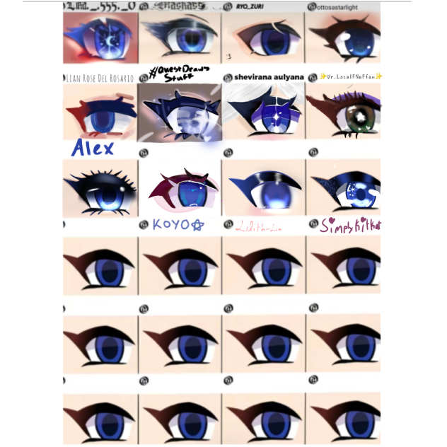 Eye edit - ibisPaint