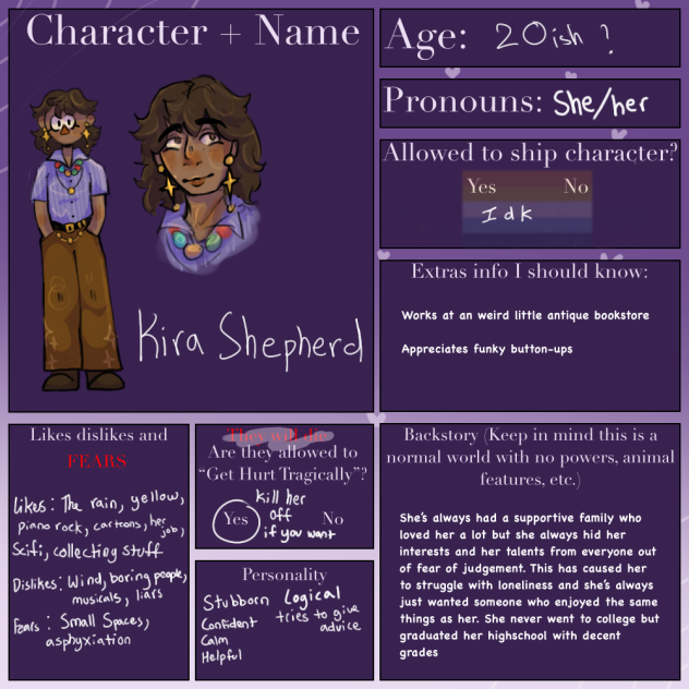 ANOTHER CHARACTER SHEET - ibisPaint