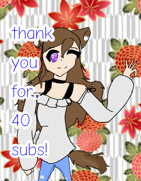 thank you for 40 subs - ibisPaint