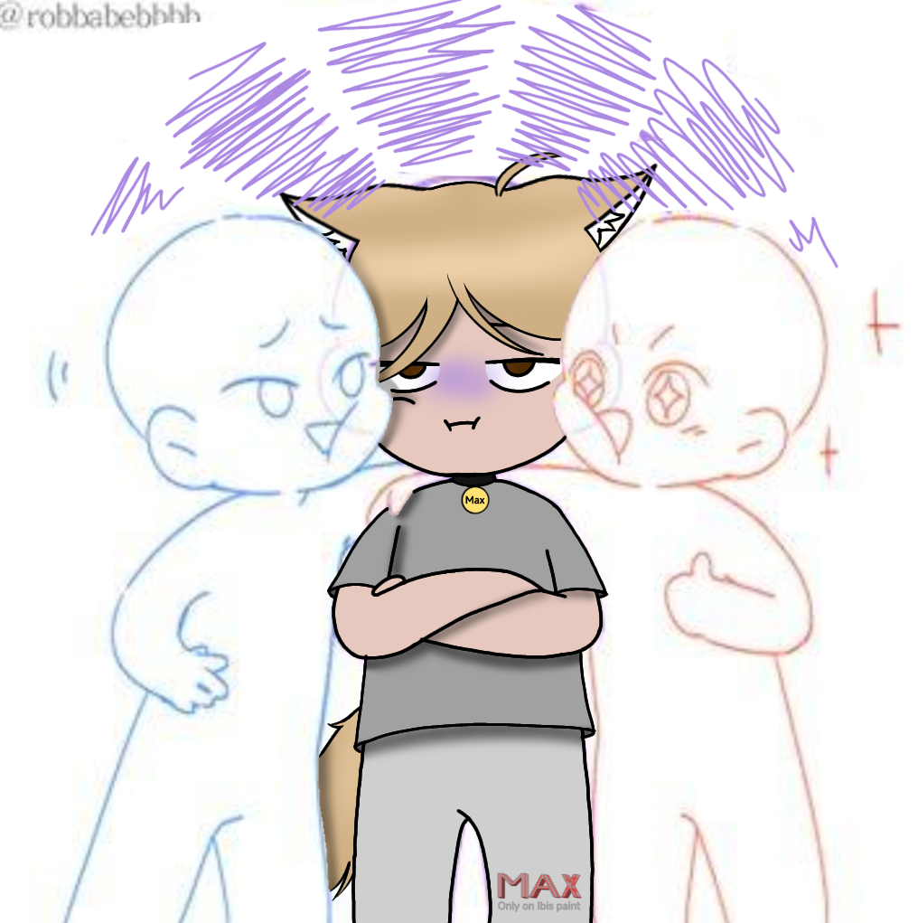 Annoyed collab - ibisPaint