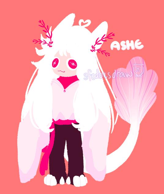Genshin OC The Axolotl - ibisPaint