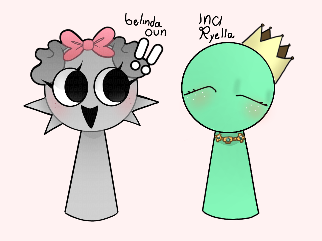 Duo w Belinda Oun!! Sprunki - ibisPaint