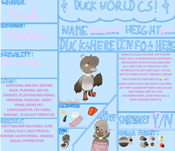 Cs for Duck world! - ibisPaint