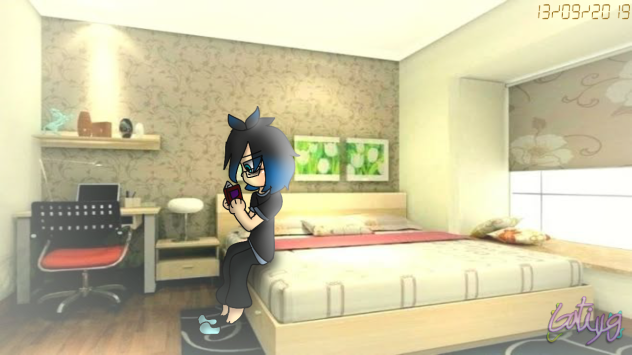 At the hotel - ibisPaint