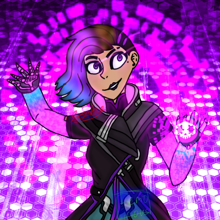 Sombra Overwatch - ibisPaint