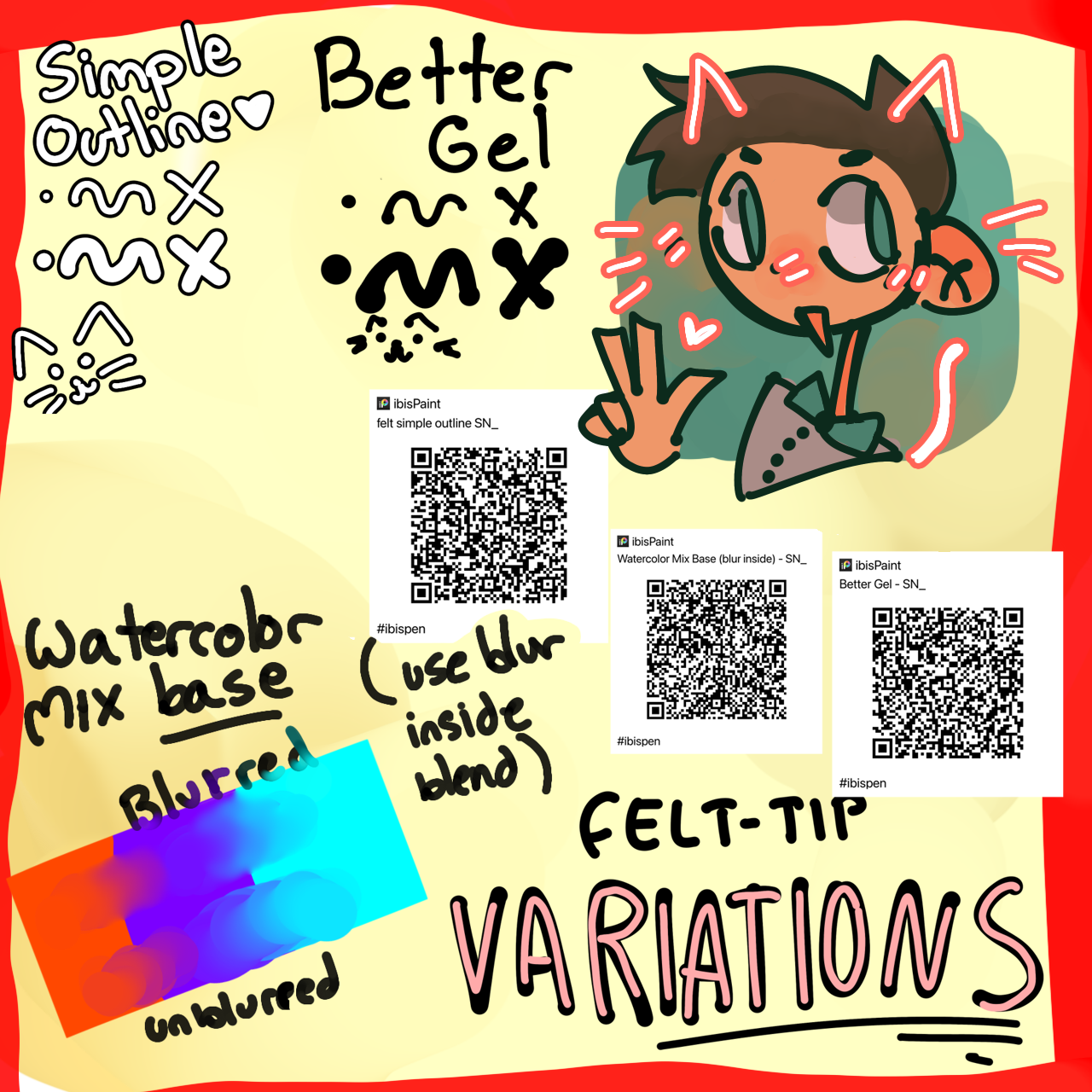 FELT TIP VARIATIONS - ibisPaint