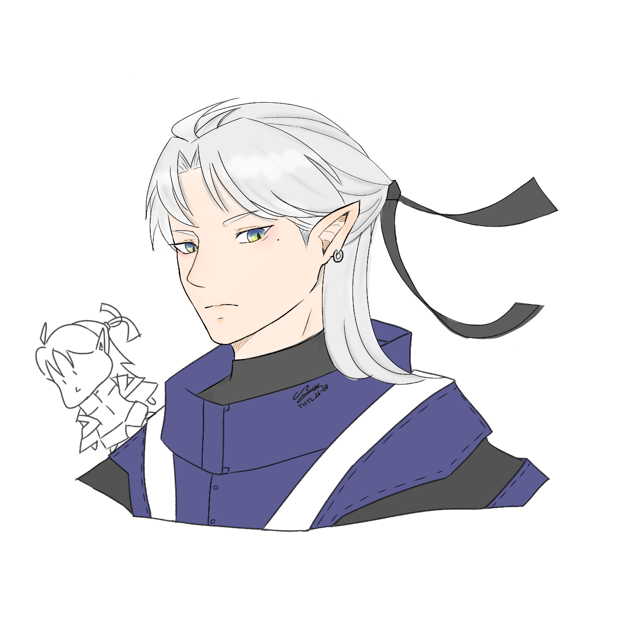 My OC Yoru - ibisPaint