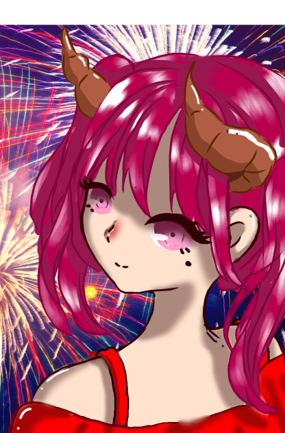 girl dragon - ibisPaint