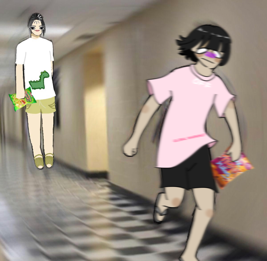 Thèm Oishi Phô mai miếng - ibisPaint