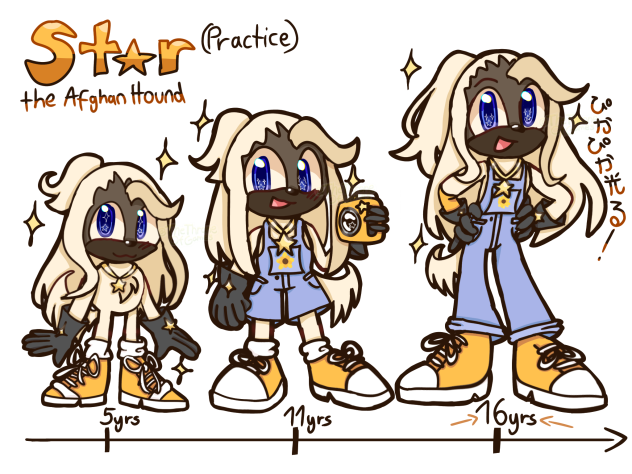 Star’s life (Sonic anatomy practice) - ibisPaint