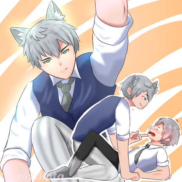 Handsome Cat - ibisPaint