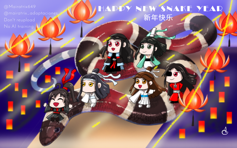 MXTX's 2025 新春快乐 - ibisPaint