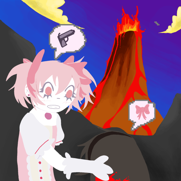 Doomed yaoi turned doomed yuri - ibisPaint