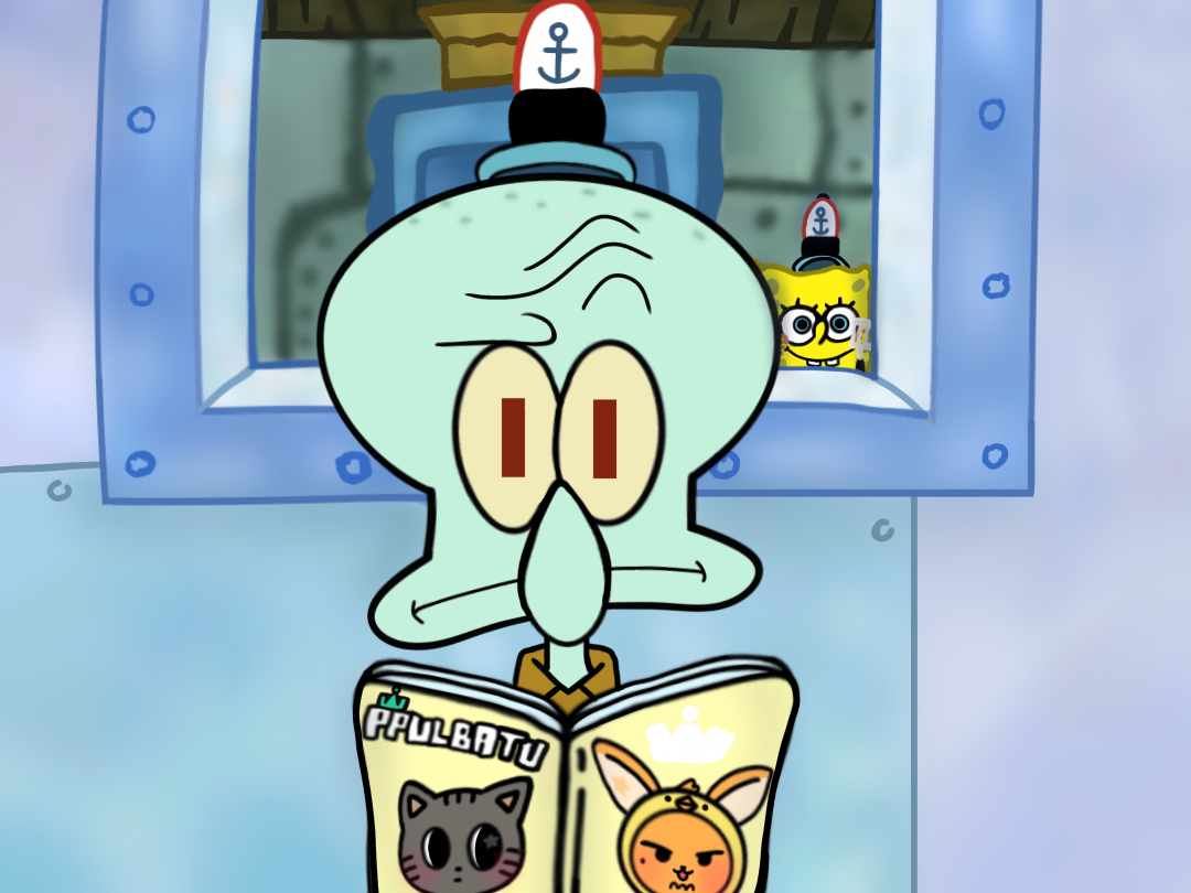 Squidward - ibisPaint