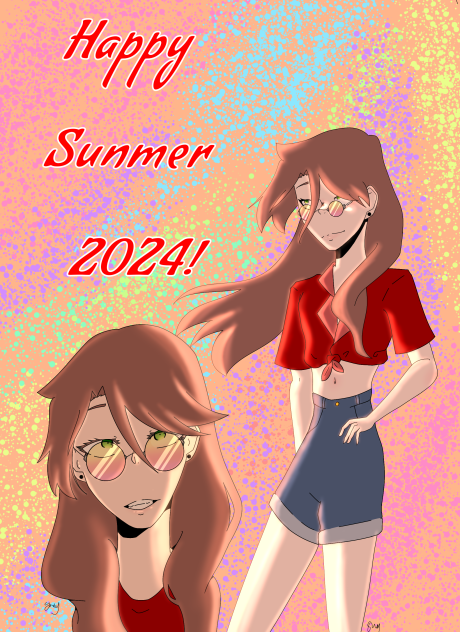 Happy summer! - ibisPaint