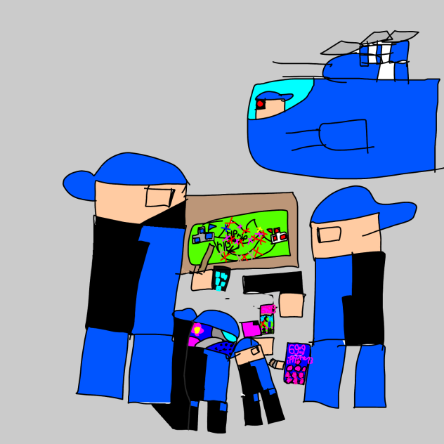 clone. armiesVSBOSS - ibisPaint