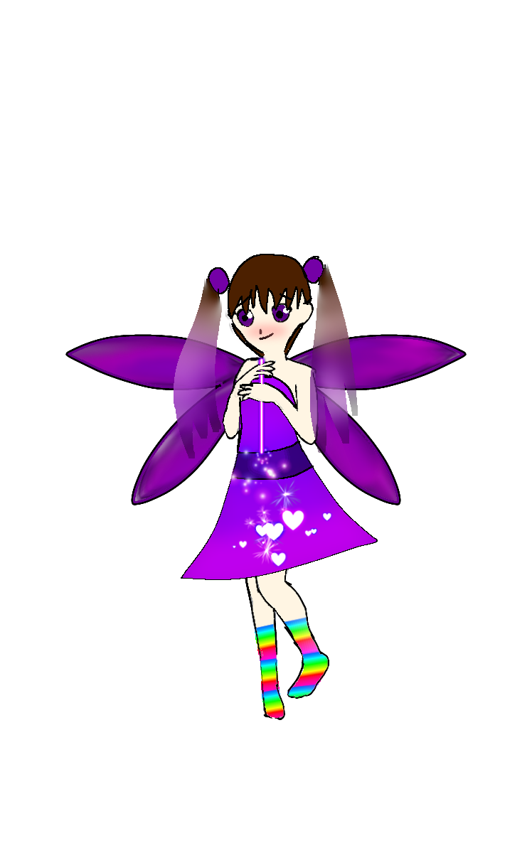 Ana the Amethyst fairy - ibisPaint