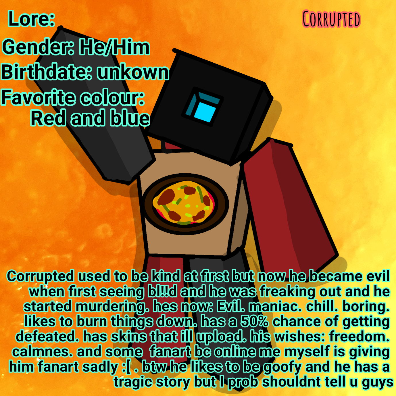Corrupted's lore - ibisPaint