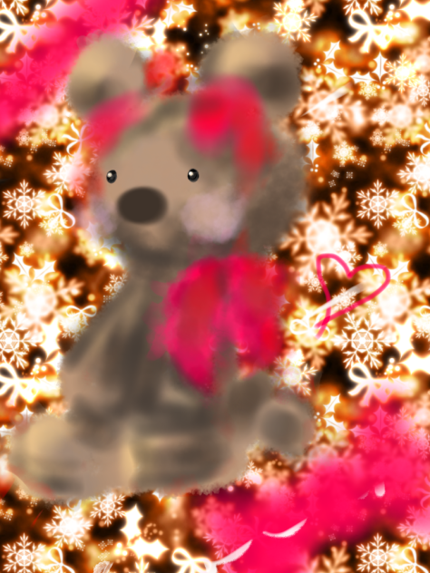 teddy bear 2 - ibisPaint