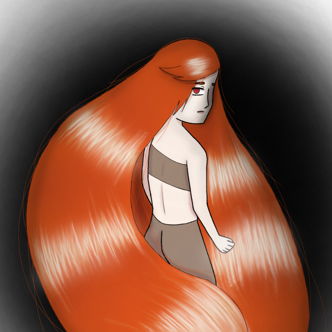 ginger hair girl - ibisPaint