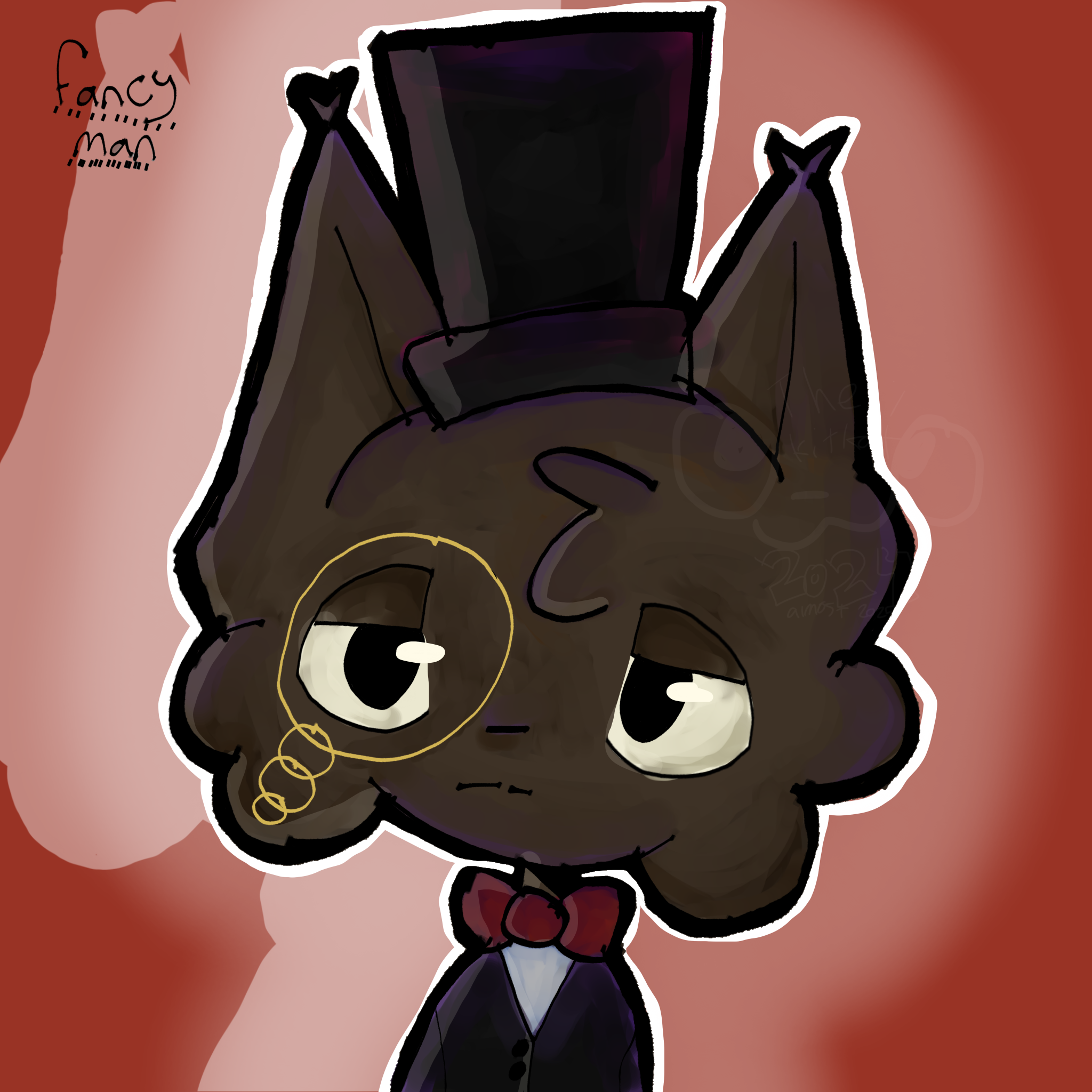Fancy man 🤍🖤 - ibisPaint