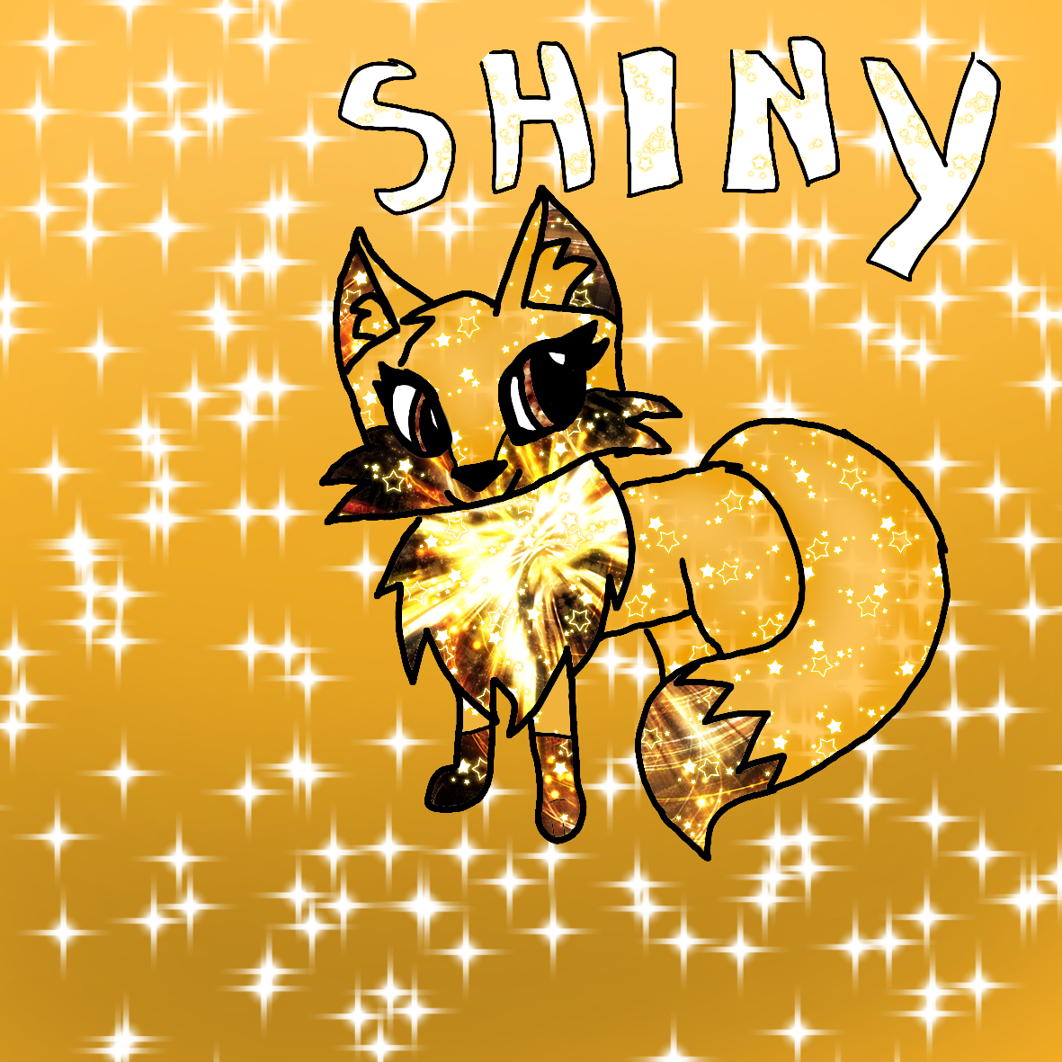 zorro de oro galaxia - ibisPaint