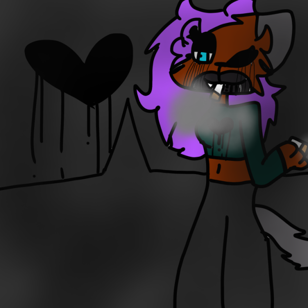 Chain Smoking (Speedpaint) - ibisPaint