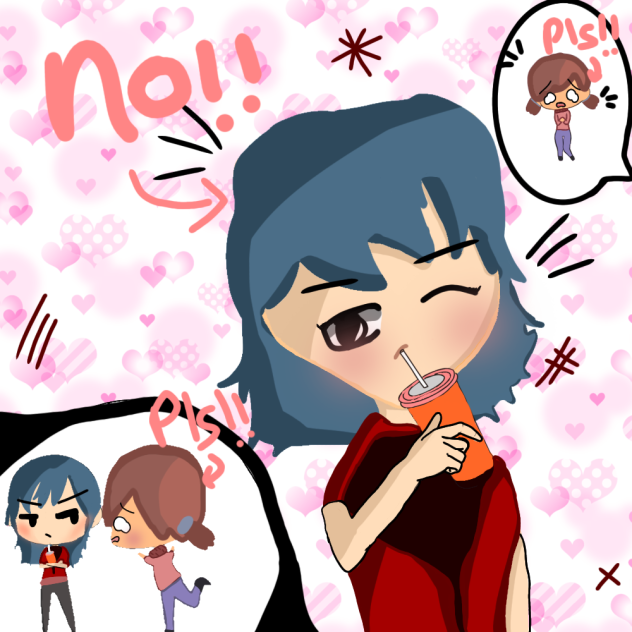 no drinks for u it is for me - ibisPaint