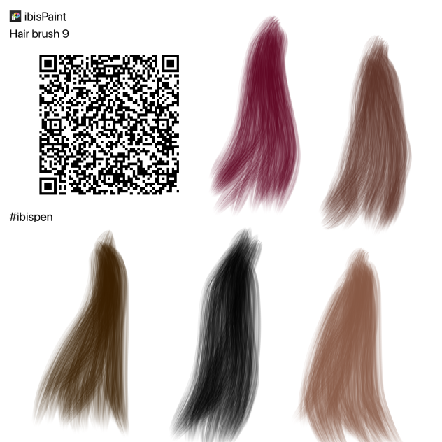 Hair brush 9 - ibisPaint