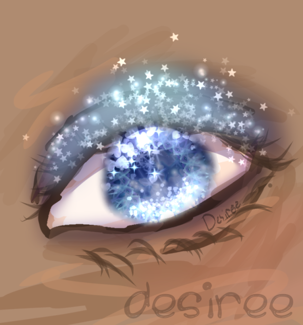 Detailed diamond inspired eye! - ibisPaint
