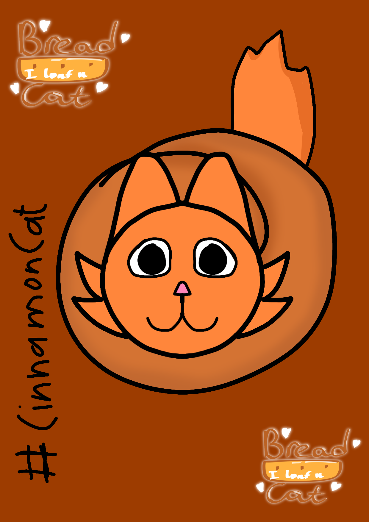 My Cinnamon roll Cat - ibisPaint