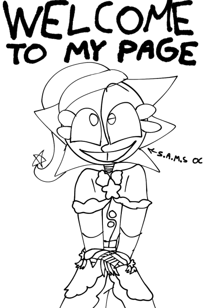 WELCOME TO MY PAGE - ibisPaint