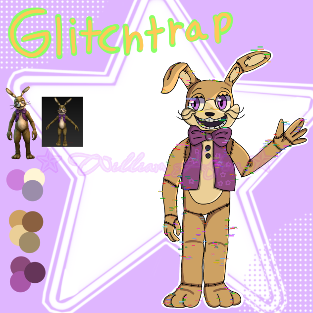 Glitchtrap ref - ibisPaint