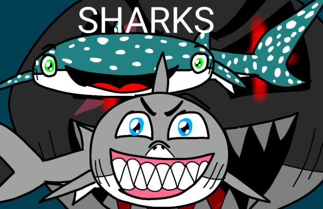 Sharks - ibisPaint