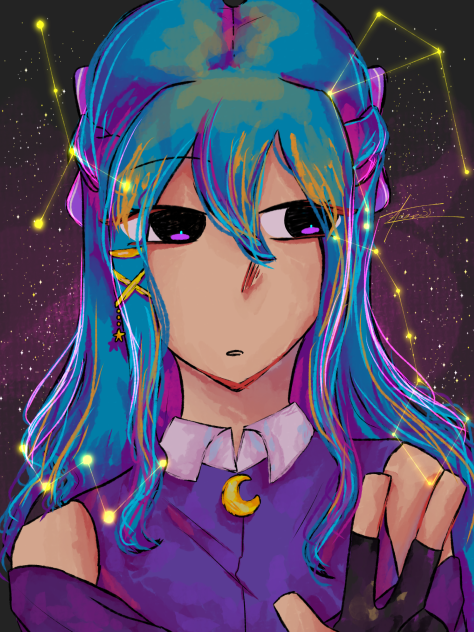 lunar in her alt outfit - ibisPaint