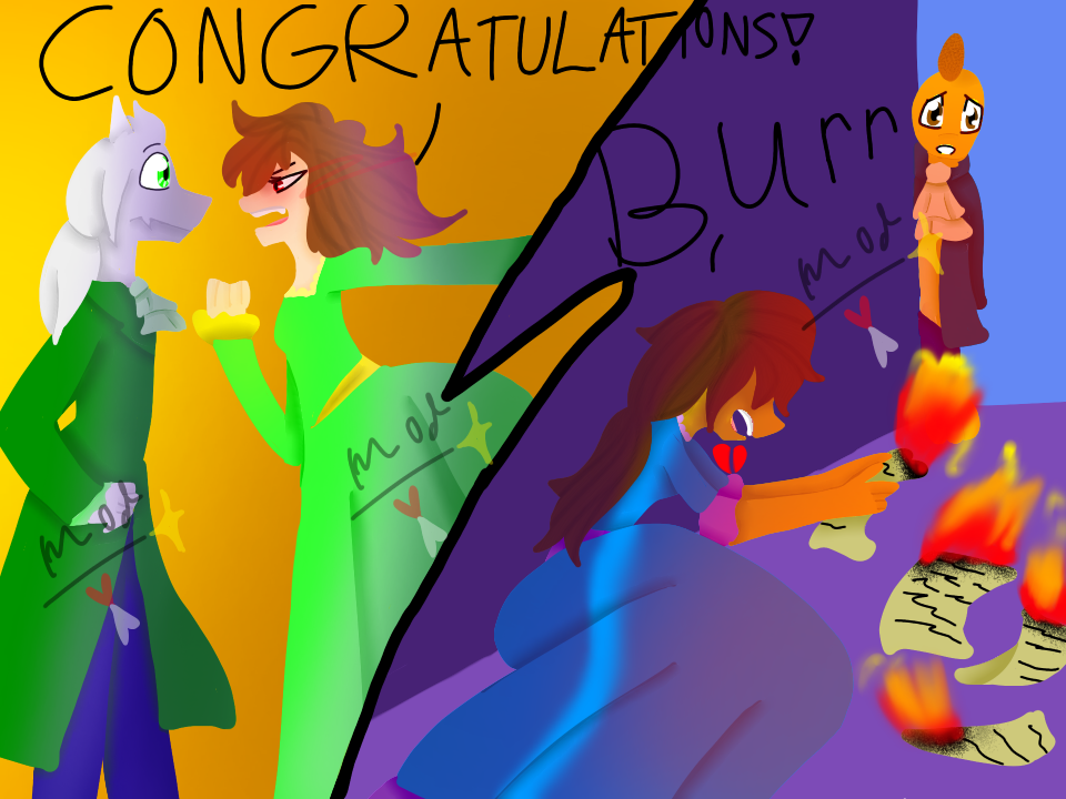Congratualations + Burn - ibisPaint