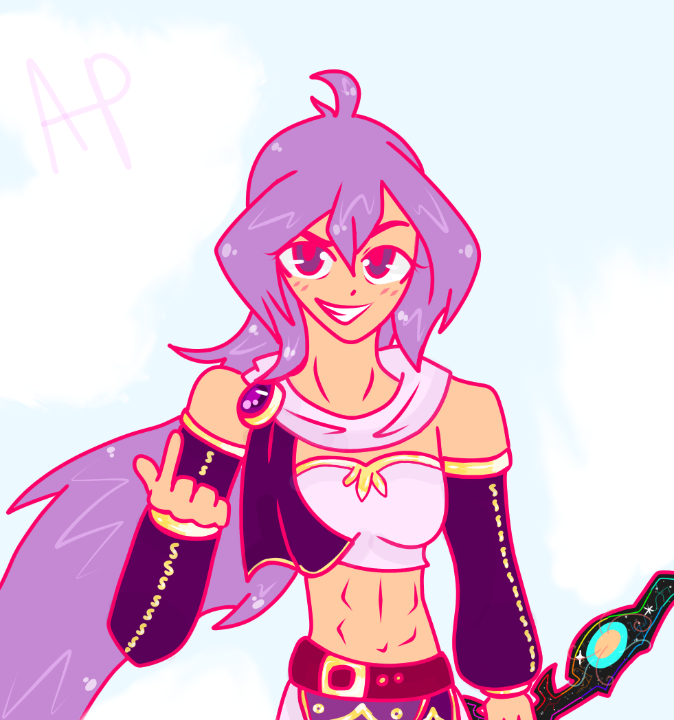 (Speed Paint) Kid Icarus - Rhea - ibisPaint