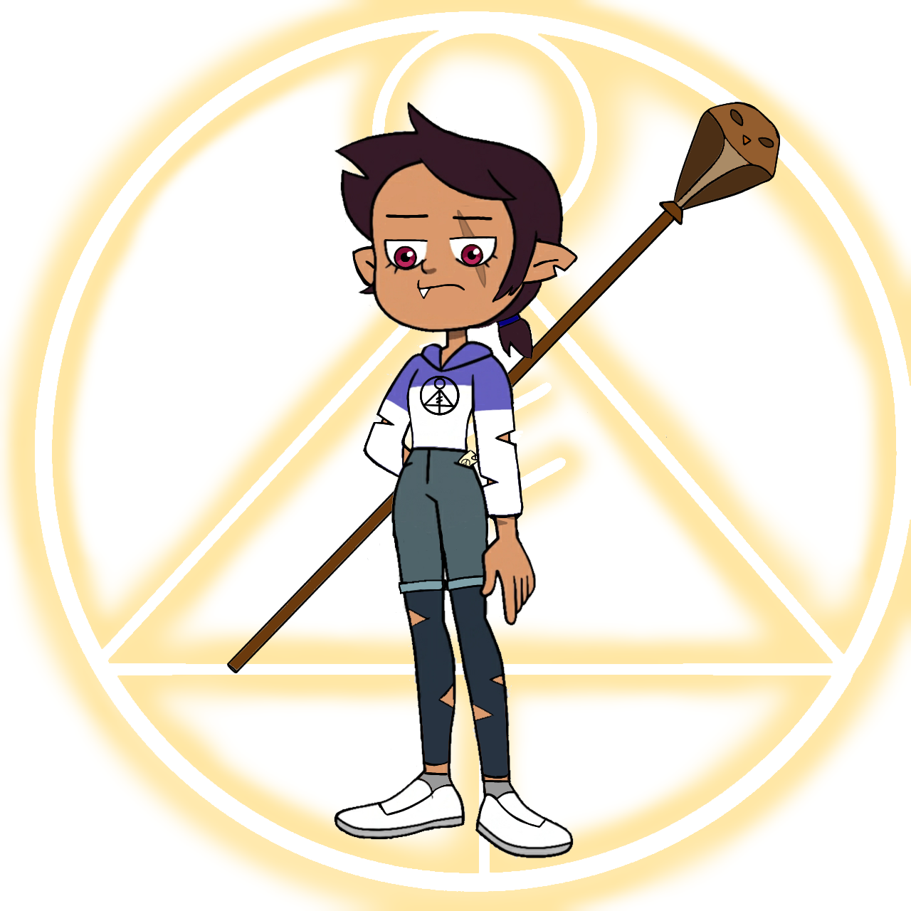 Luz as a grimwalker - ibisPaint