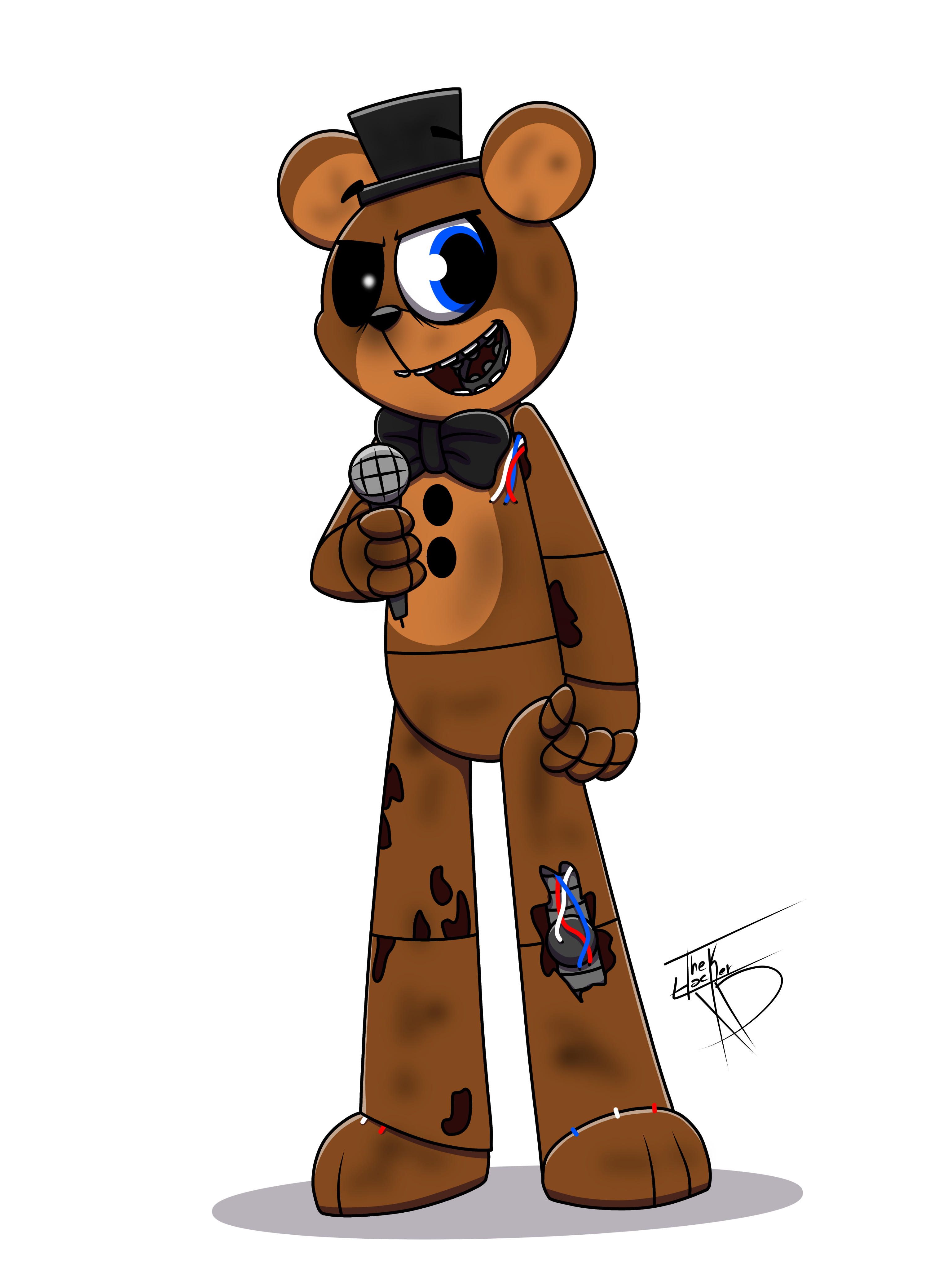 Withered Freddy - ibisPaint