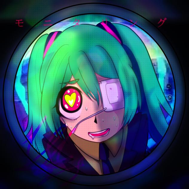 モニタリング monitoring hatsune miku 727 - ibisPaint