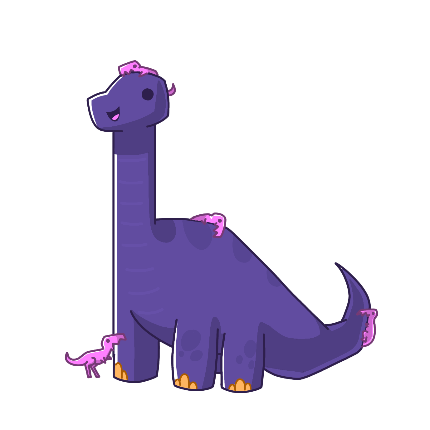 bad luck bronto - ibisPaint