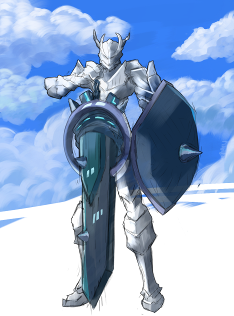 Sky Knight Armor - ibisPaint
