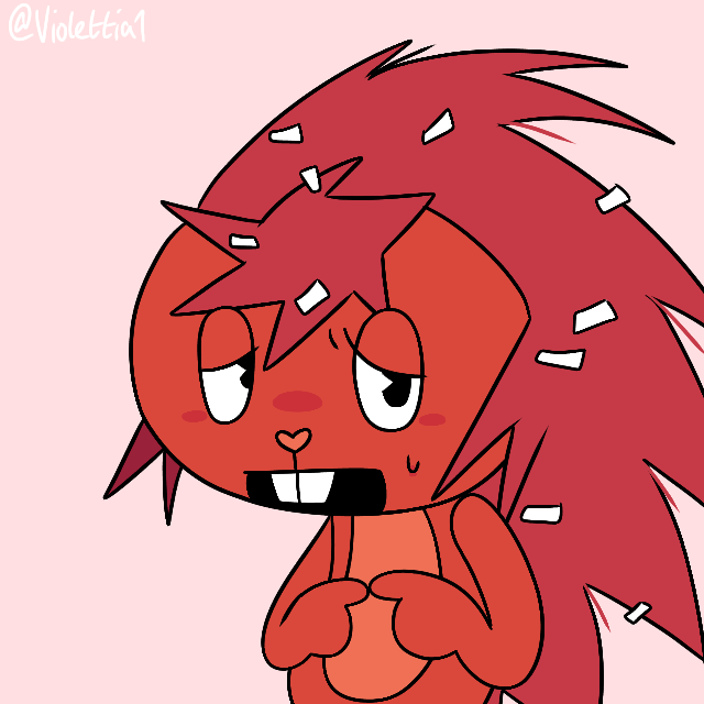 flaky, calm down - ibisPaint